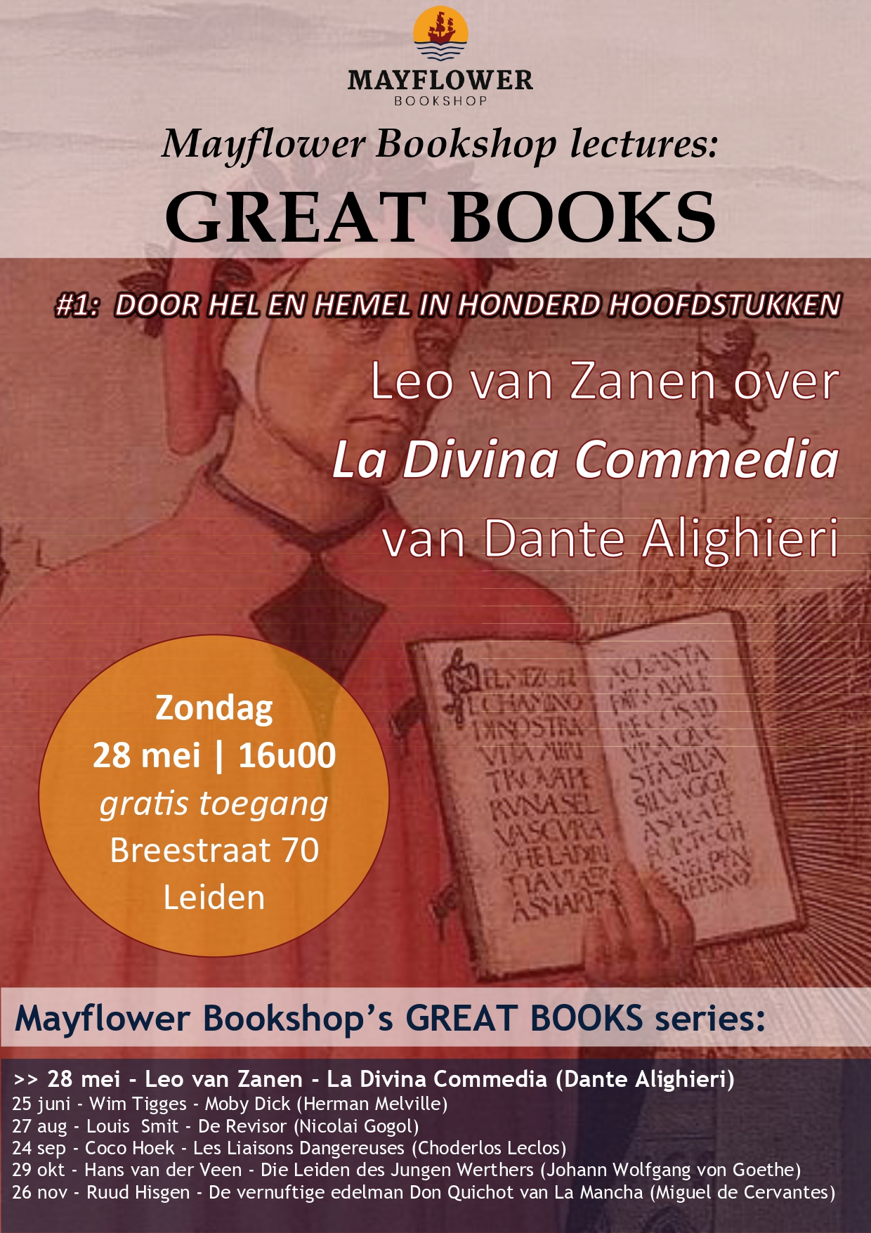 GREAT BOOKS – Leo van Zanen – La Divina Commedia (Dante) – Mayflower ...