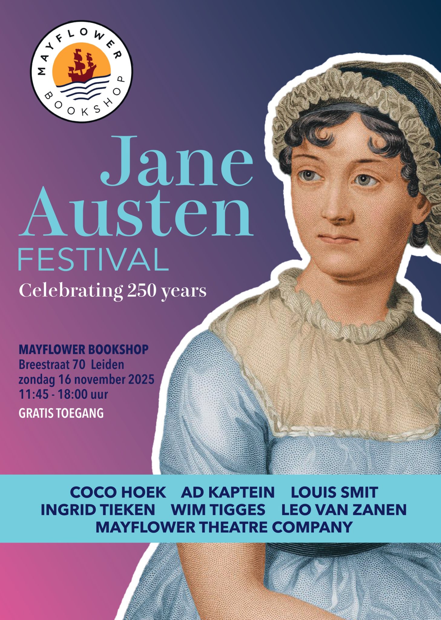 JANE AUSTEN FESTIVAL – Mayflower Bookshop